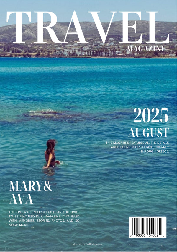 Travel Magazine Template – AMJ magazines
